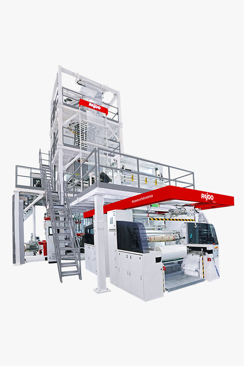 Nine Layers Co-extruder Blown Film Lines | Nonafoil | Rajoo